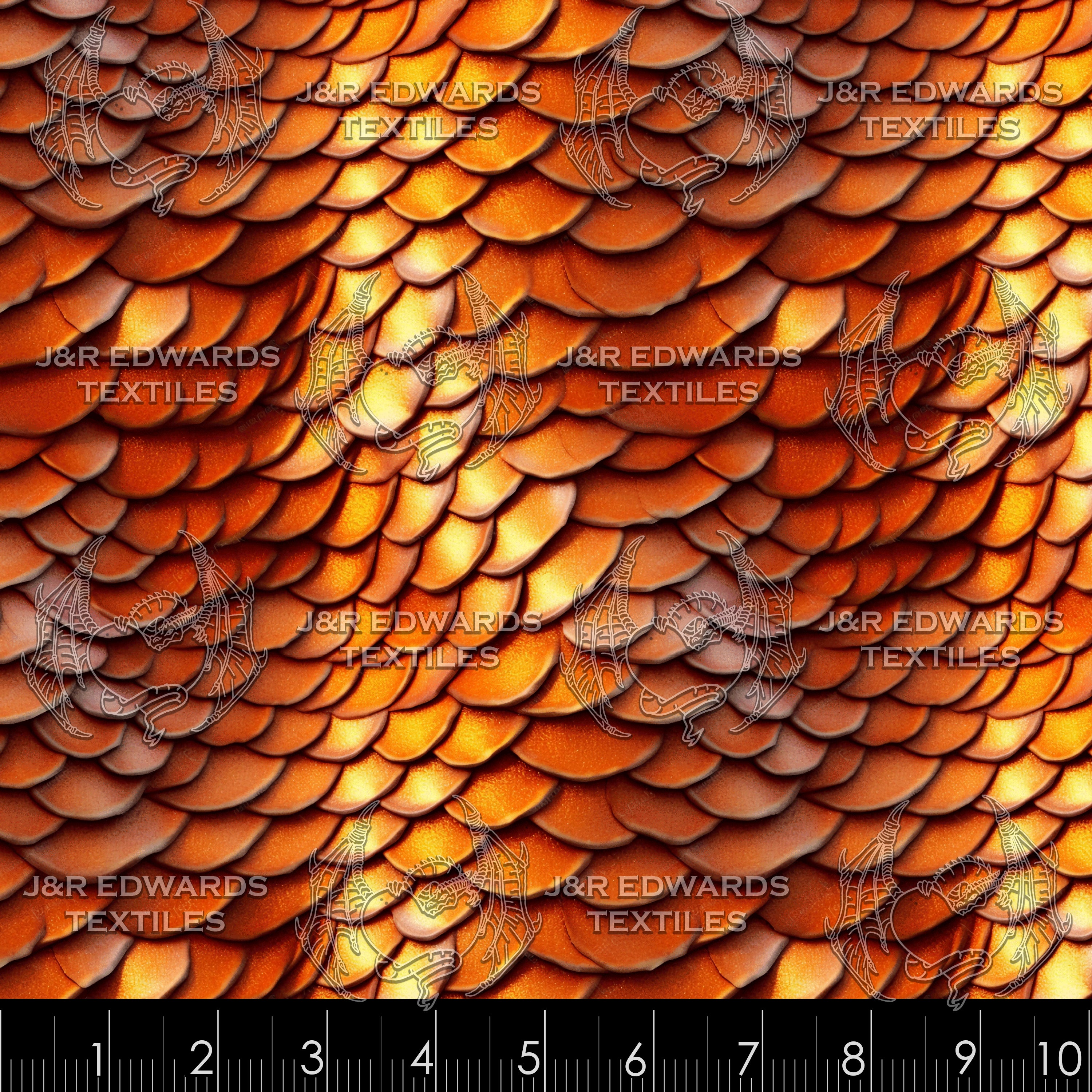 Scales Orange – J&R Edwards Textiles