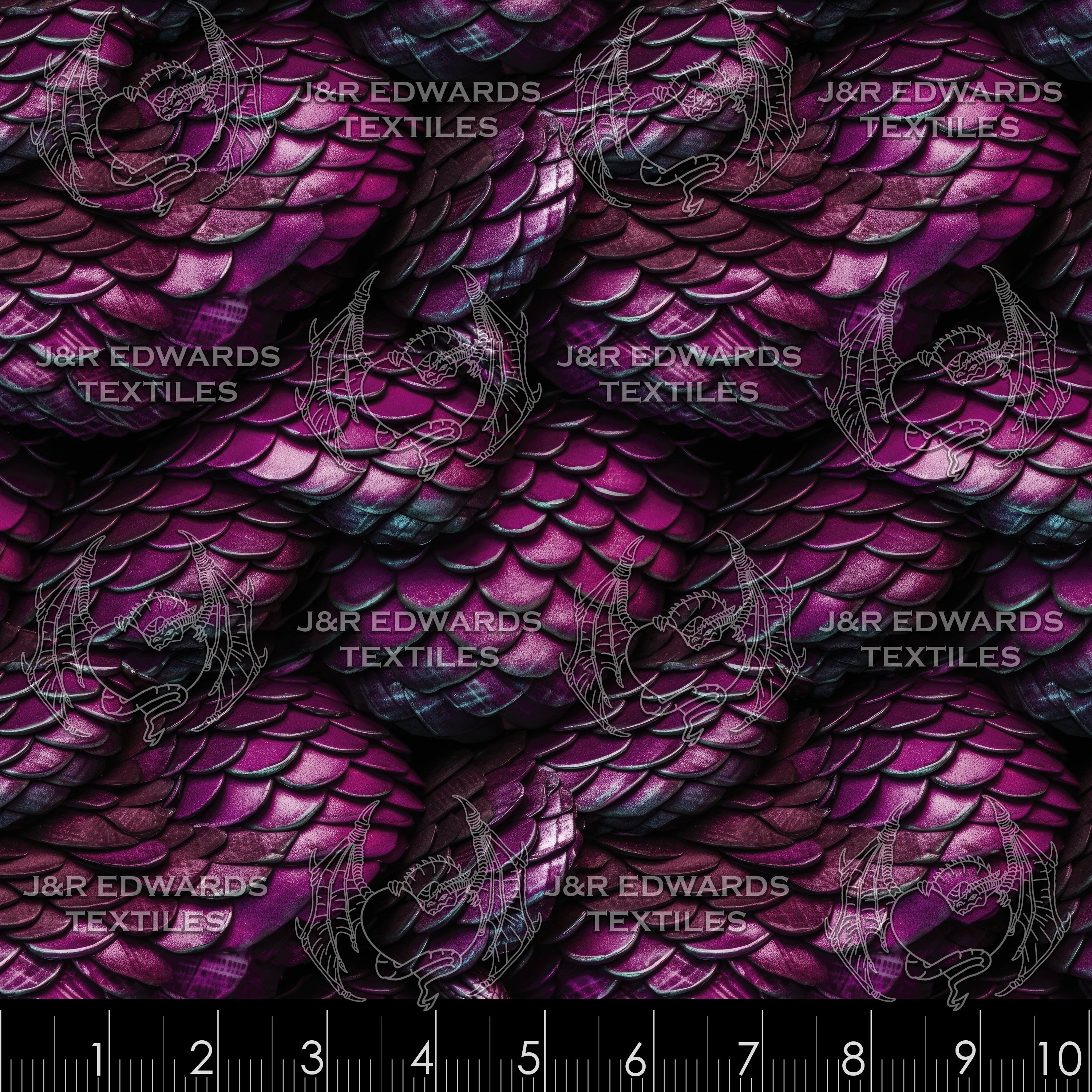 Scales Fuchsia – J&R Edwards Textiles
